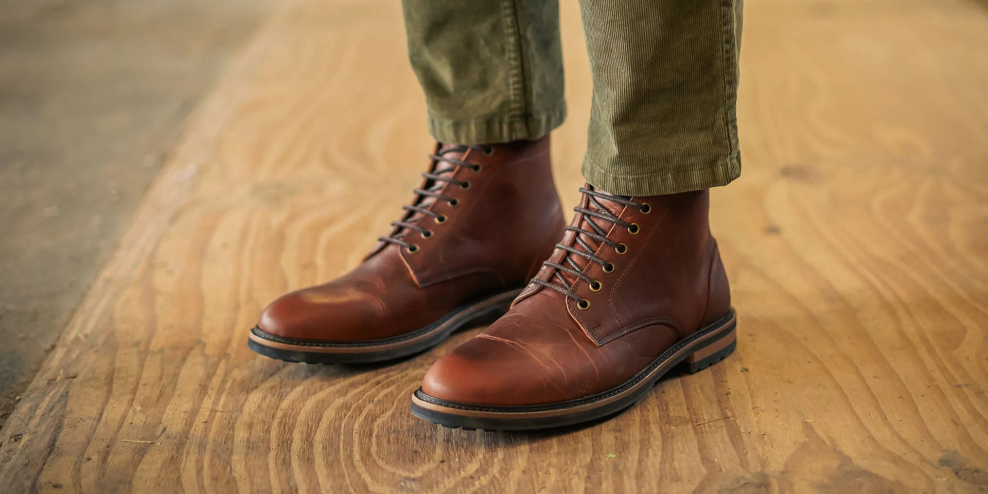 Men's Derby Boots | Leather Lace-Up Boots – LANX