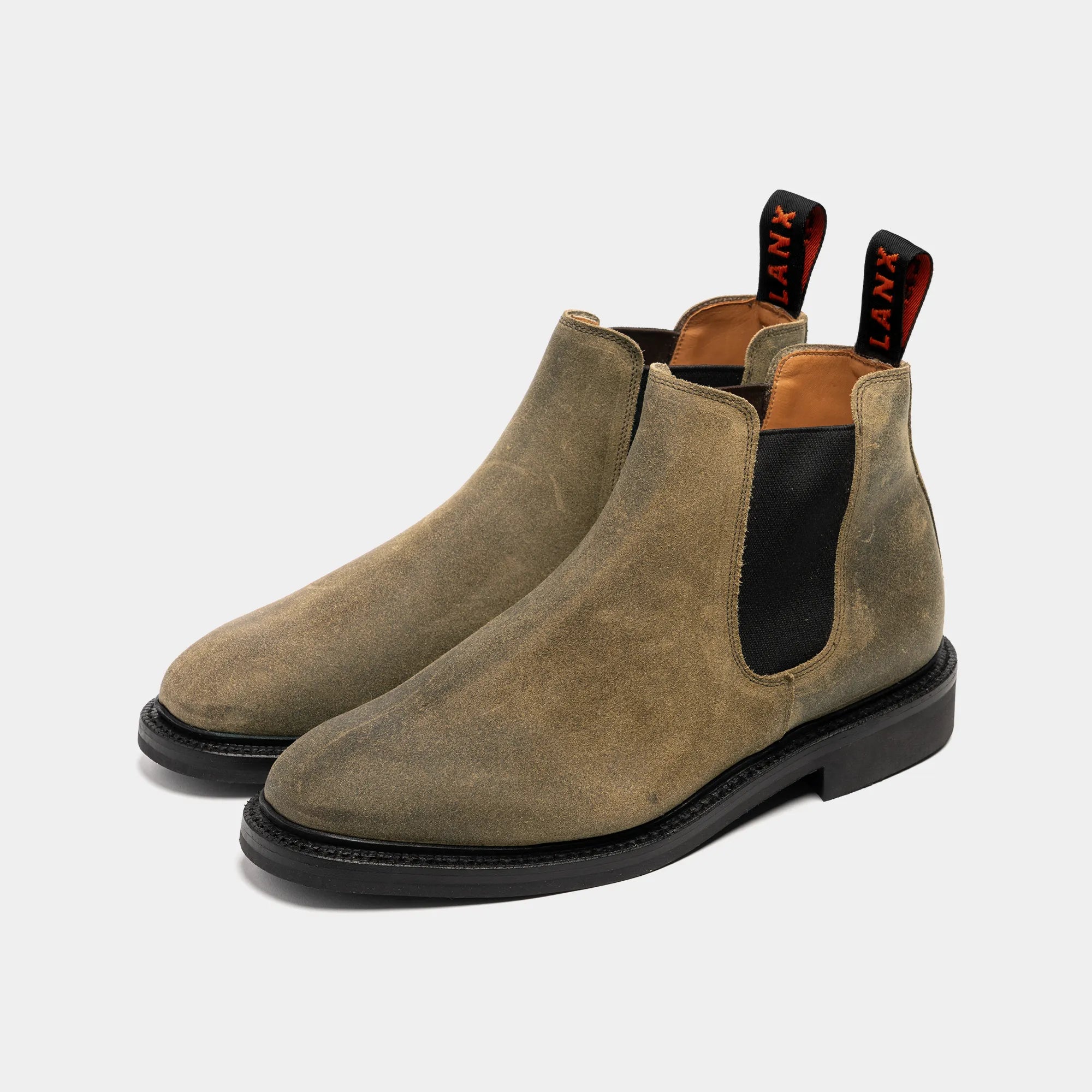 Men's - Brown - Mole - Leather - Chelsea Boots – LANX