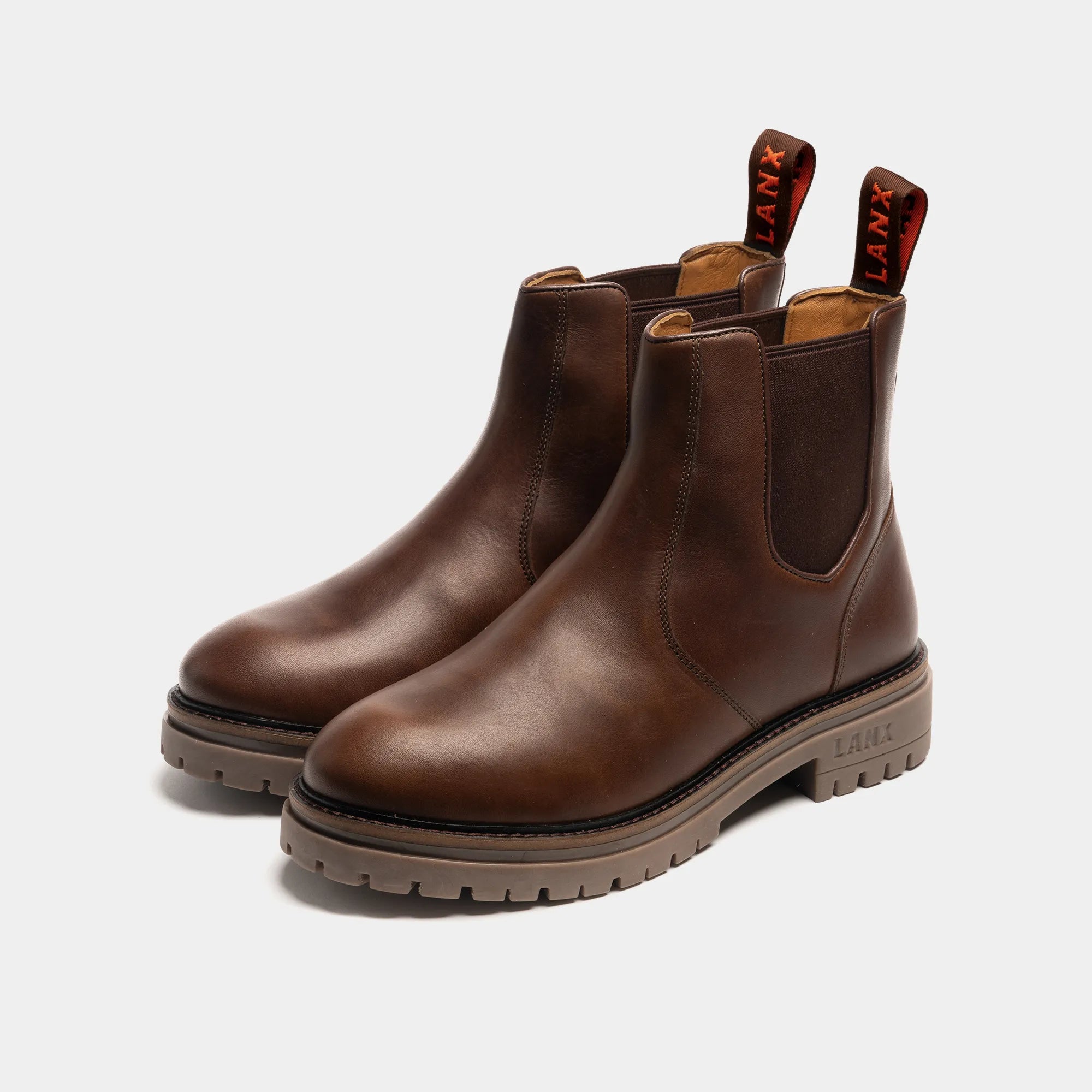 Women's - Tan - Brown - Leather - Chelsea Boots – LANX