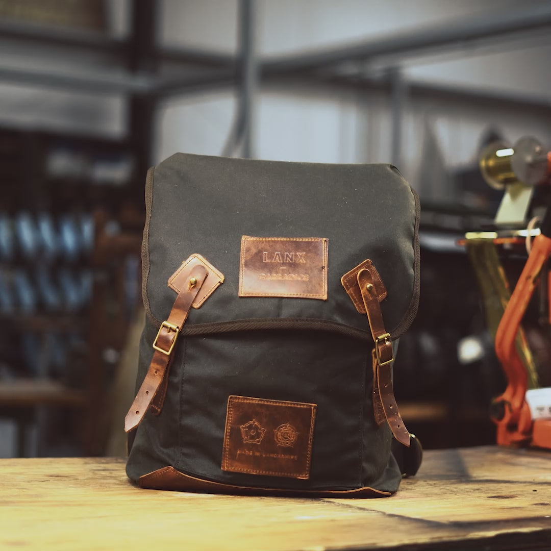 Parlick Black - Leather Bag - Made in England – LANX