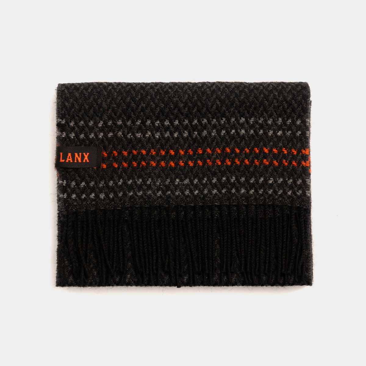 Salterforth - Grey - Wool Scarf - Made in England - Lanx