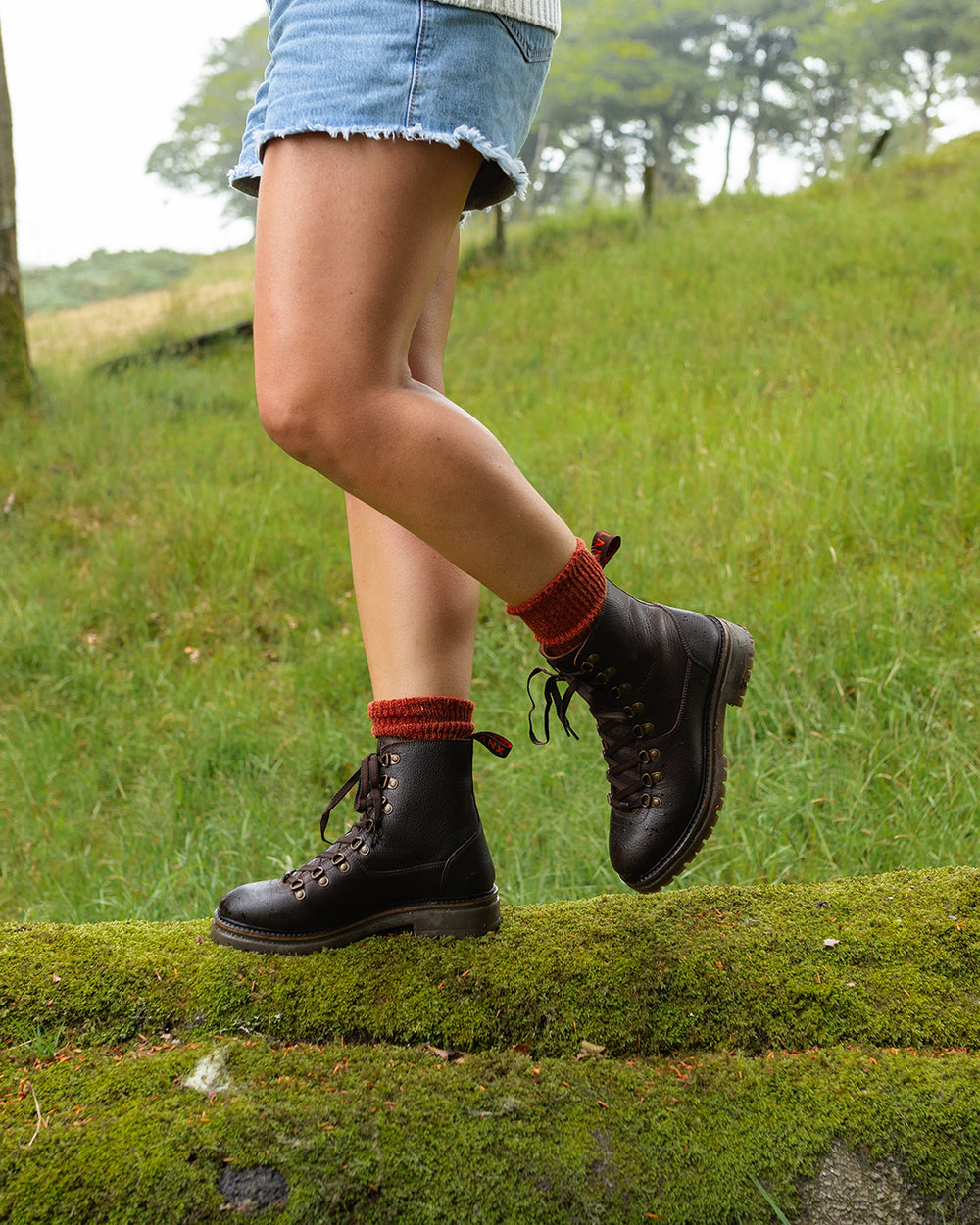 Women's - Brown - Tan - Leather - Lace-to-toe Boots – LANX