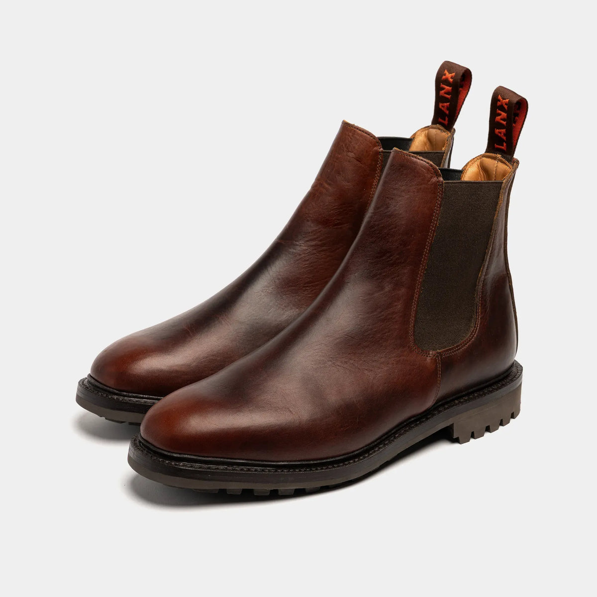 Men's - Brown - Tan - Leather - Chelsea Boots – LANX